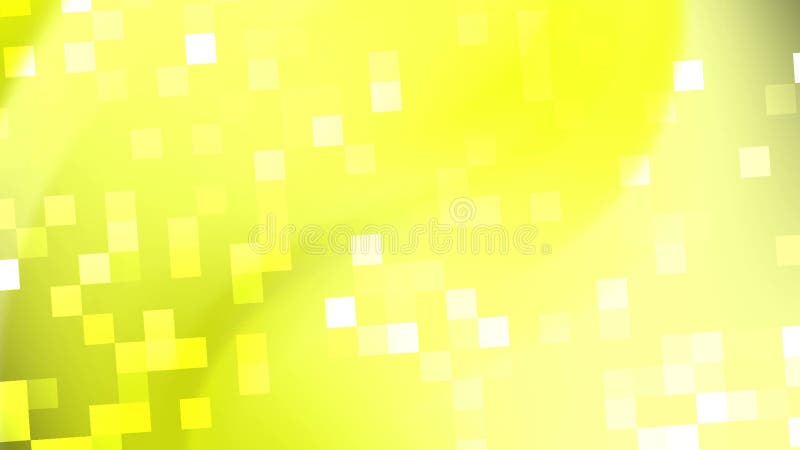 Abstract Yellow Square Wallpaper with a Dynamic Digital Design Stock ...