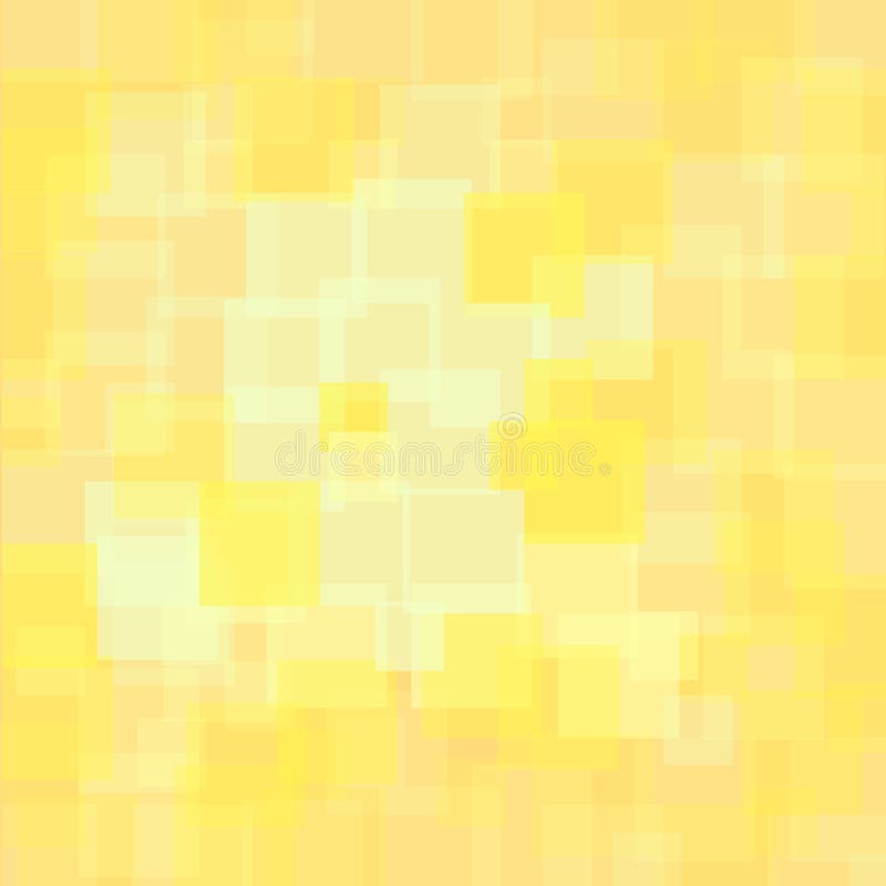 Abstract Yellow Squares Background Stock Vector - Illustration of ...