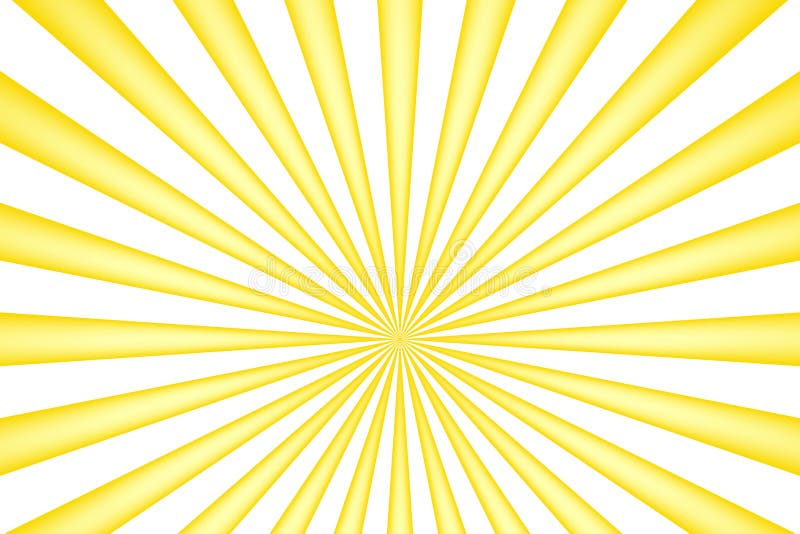 Abstract Yellow Sun Rays Background. Vector Stock Vector - Illustration ...