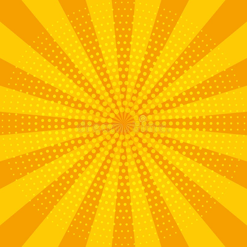 Abstract Yellow Sun Rays. Summer Vector Sunray Illustration Stock ...