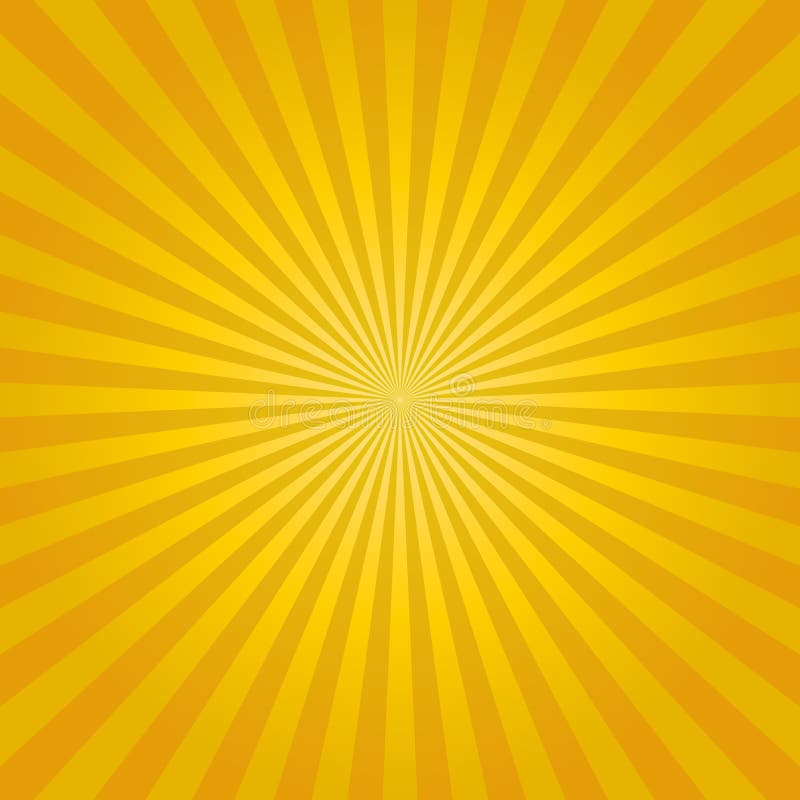 Abstract yellow sunburst stock vector. Illustration of bright - 204658297