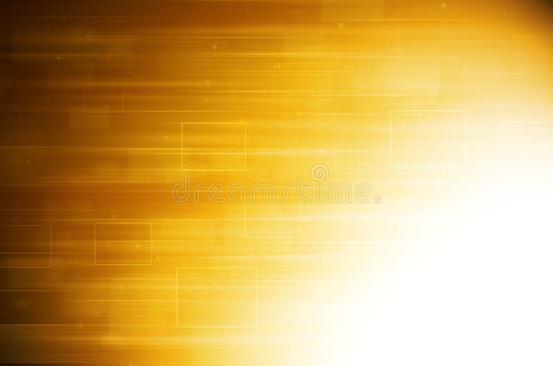 Yellow Hi-tech Vector Background Stock Vector - Illustration of modern ...