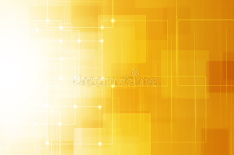 Yellow Technology Background Yellow Technology Background Stock