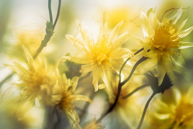 Translucent flowers stock vector. Illustration of brochure - 36375560