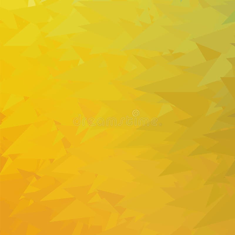 Abstract Yellow Triangle Background Stock Illustration - Illustration ...