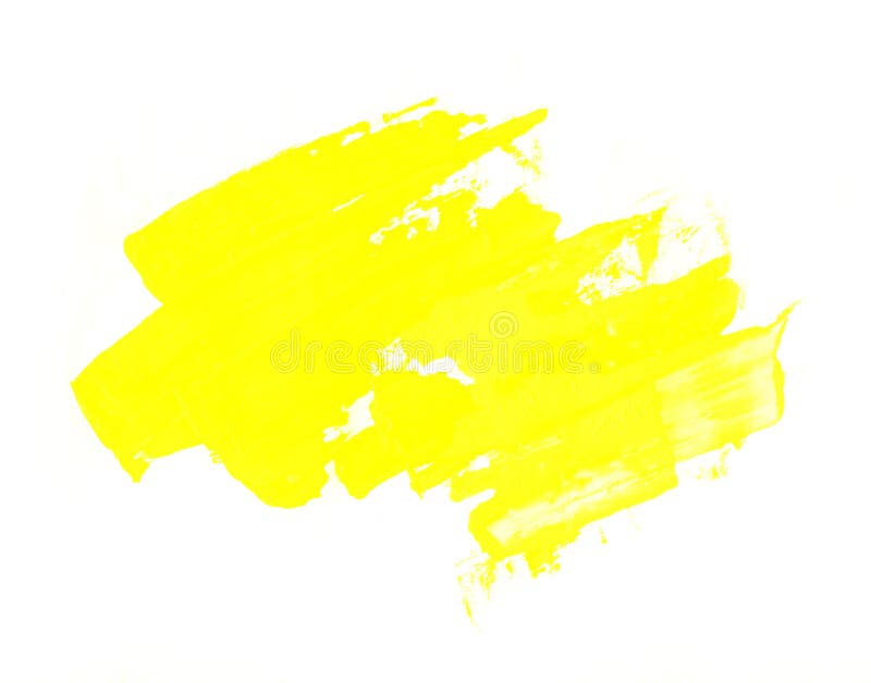 Abstract Yellow Watercolor Splash Background. Art by Painted Image ...