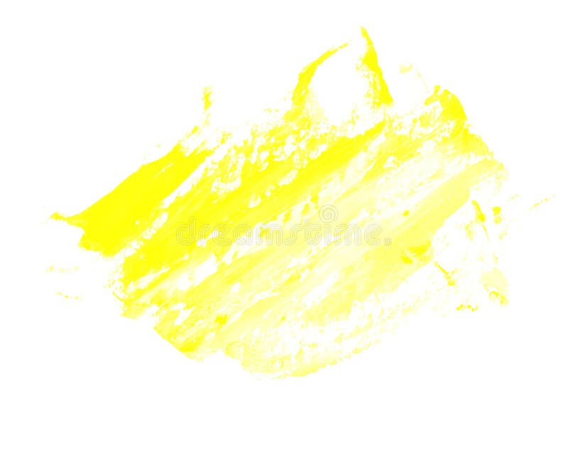 Abstract Yellow Watercolor Splash Background. Art by Painted Image ...