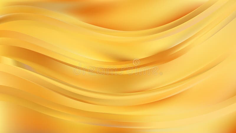 Abstract Yellow Wave Background Stock Vector - Illustration of yellow ...