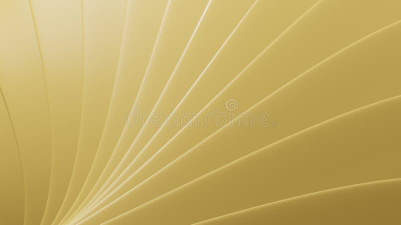 Abstract Yellow Wavy Curve Shape. Simple Normal Classic Background ...