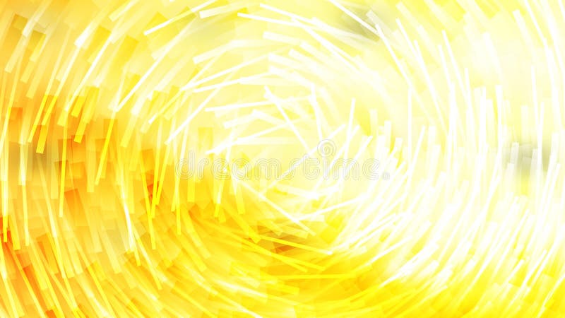 Abstract Yellow and White Irregular Circular Lines Background Graphic ...