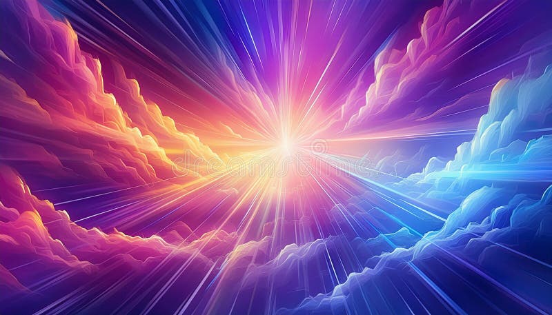 Abstract Zap Lightning Bolt Excitement Modern Gradient Background Stock ...