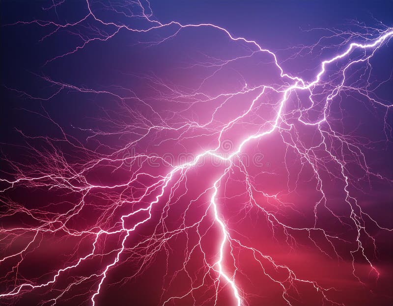 Abstract Zap Lightning Bolt Excitement Modern Gradient Background Stock ...