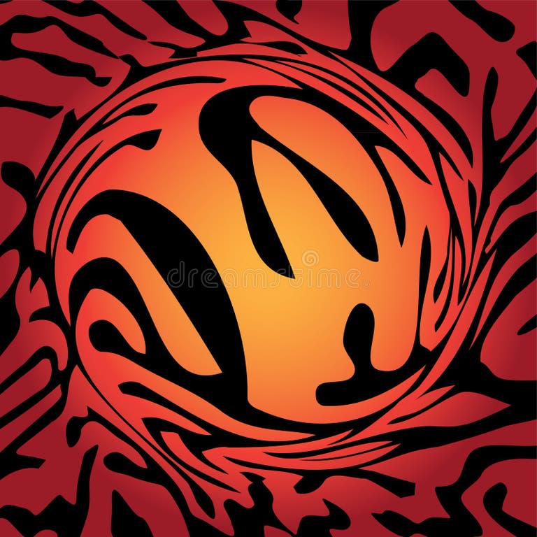 Abstract zebra carpet stock illustration. Illustration of paper - 28600168