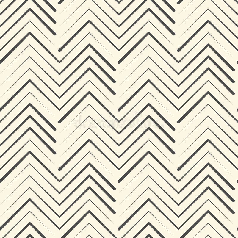 Abstract Zig Zag Background. Seamless Lined Pattern Stock Vector ...