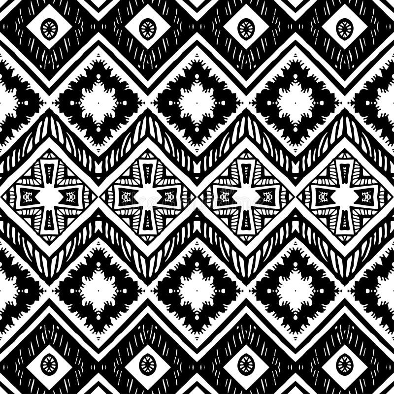 Abstract Zigzag Pattern for Cover Design. Tribal Stock Vector ...