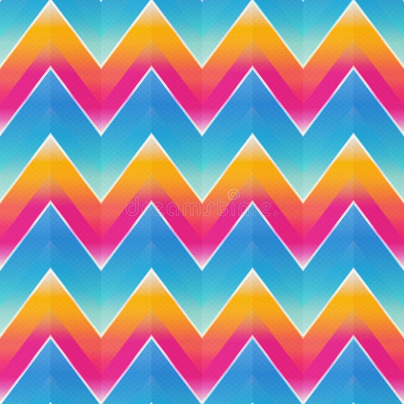 Abstract zigzag pattern stock vector. Illustration of cute - 136230026