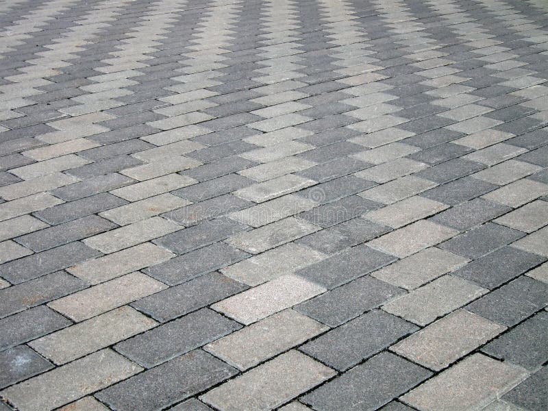 Abstract Zigzag Road Brick Texture Stock Image - Image of grey ...