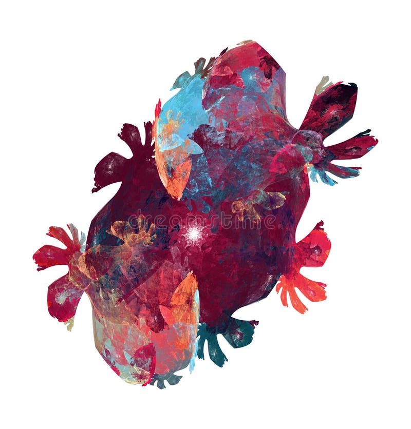 The Abstract Zodiac Pisces Fish Stock Illustration - Illustration of ...