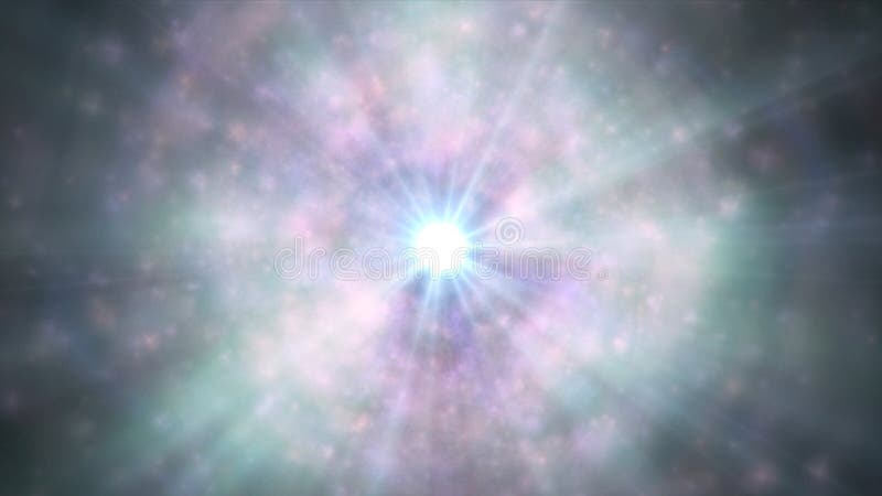 Abstract Zoom Effect of Star Light Background Stock Illustration ...