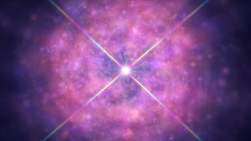 Abstract Zoom Effect of Star Light Background Stock Illustration ...