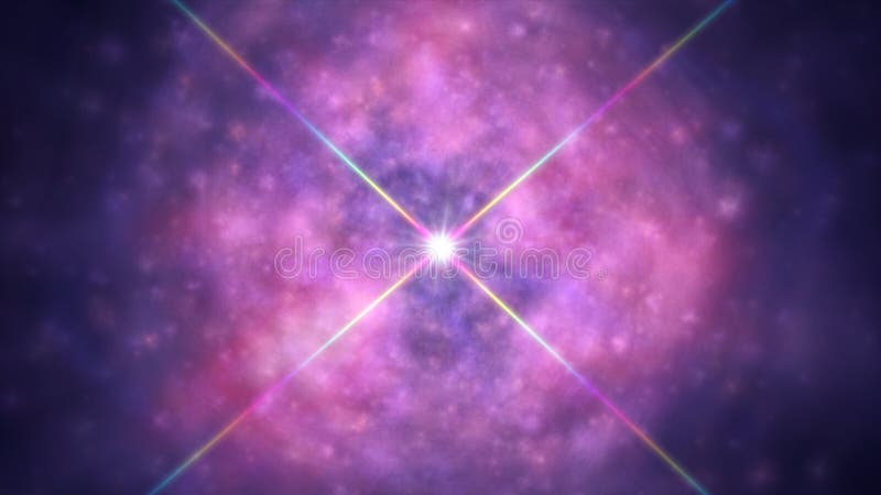 Abstract Zoom Effect of Star Light Background Stock Illustration ...