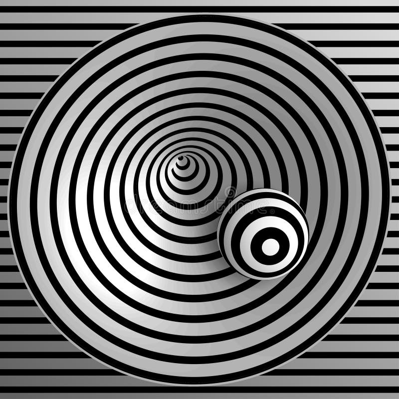 Abstract 3d Effect Background. Stock Vector - Illustration of flow ...