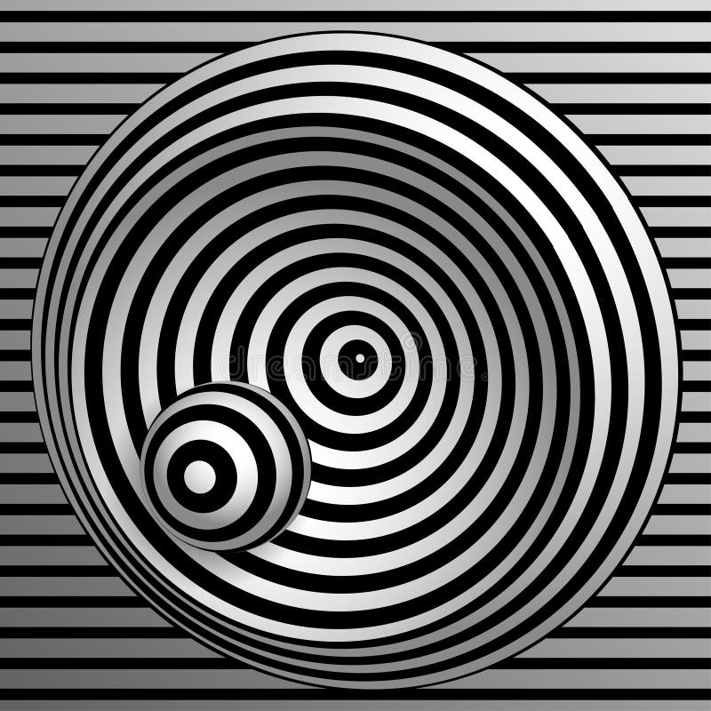 Abstract 3d Effect Background. Stock Vector - Illustration of concept ...