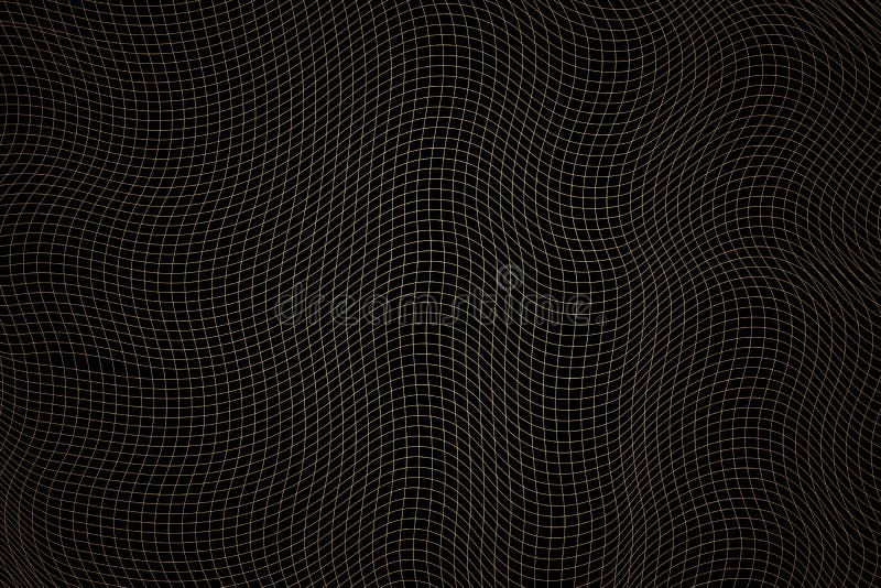 Abstract wavy grid stock vector. Illustration of element - 21739227