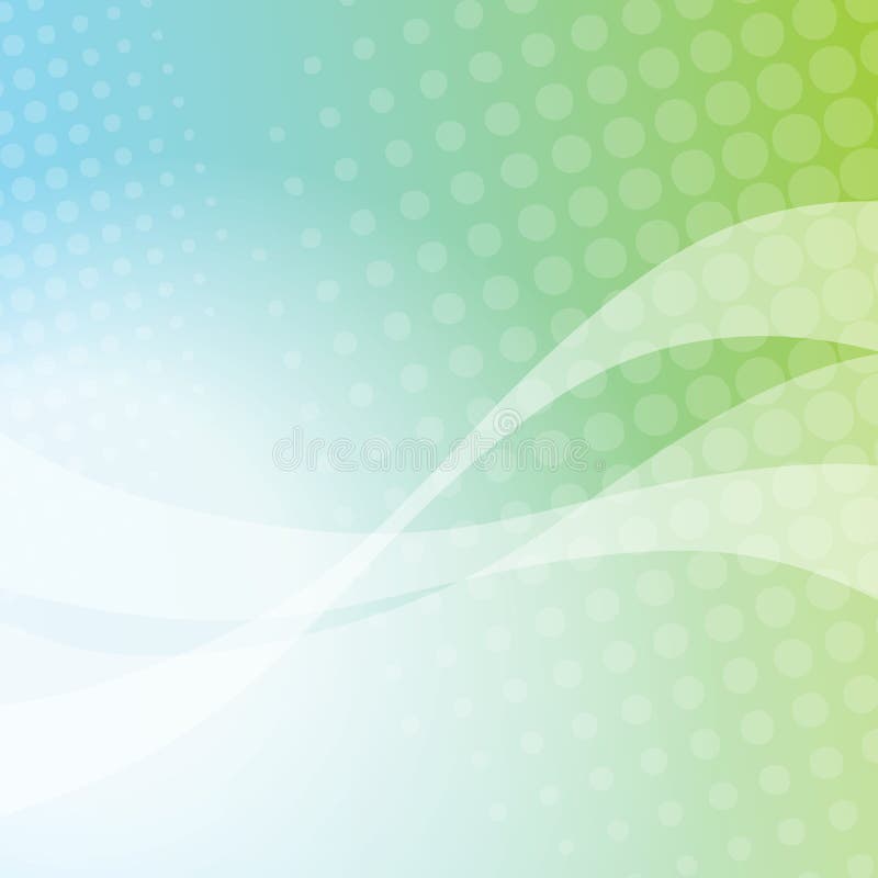 Abstracte Groene Krul vector illustratie. Illustration of elegantie ...