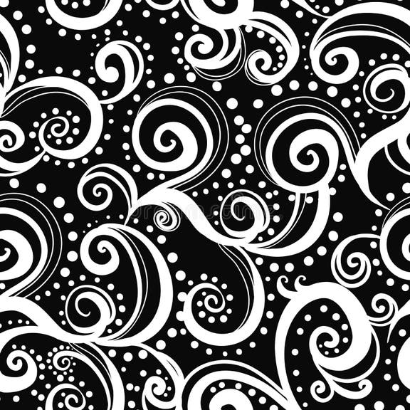 Abstracte Achtergrond Met Krul Vector Illustratie - Illustration of ...