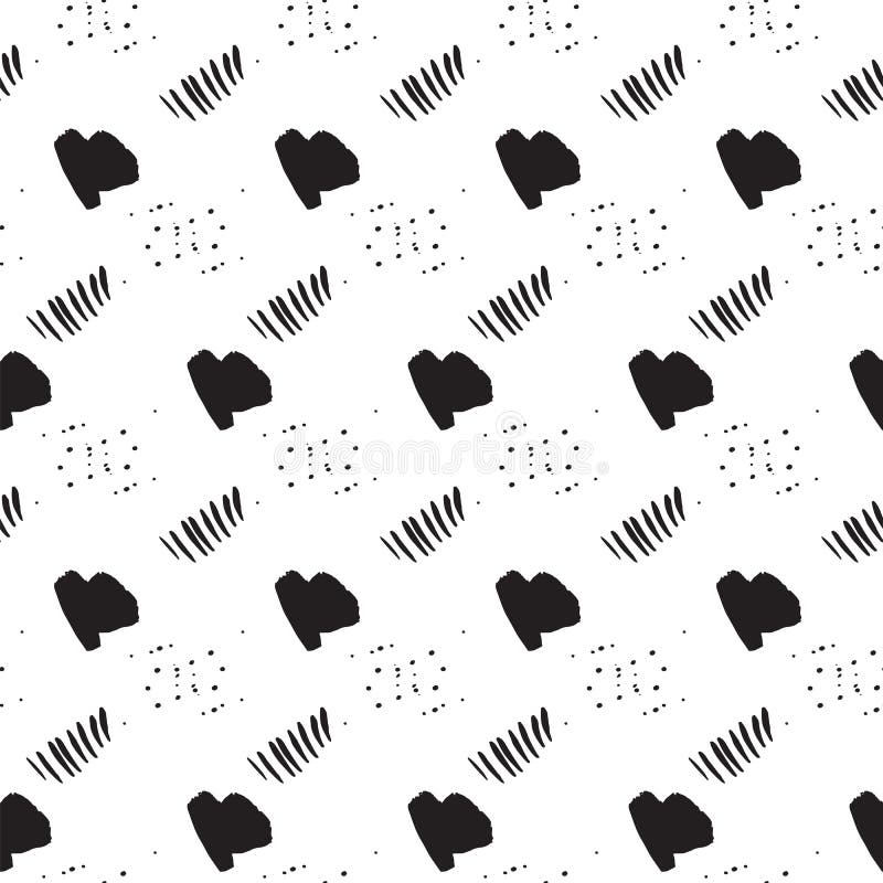 Abstracte Document Collage Van Retro Stijl Memphis Van De De Jaren ...