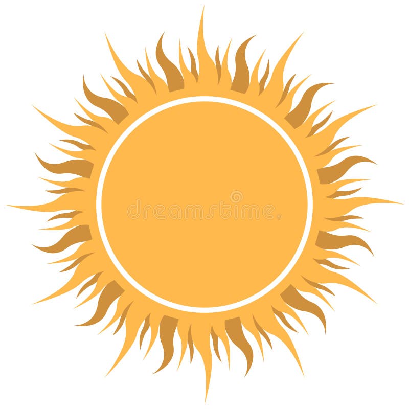 Abstracte Zonnige Achtergrond Vector Illustratie - Illustration of ...