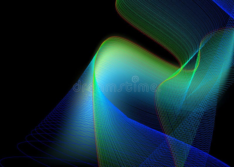 Abstracte lijnen vector illustratie. Illustration of achtergronden ...