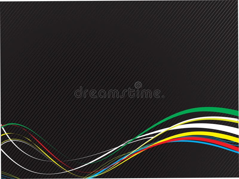 Abstracte lijnen. Vector vector illustratie. Illustration of ontwerp ...