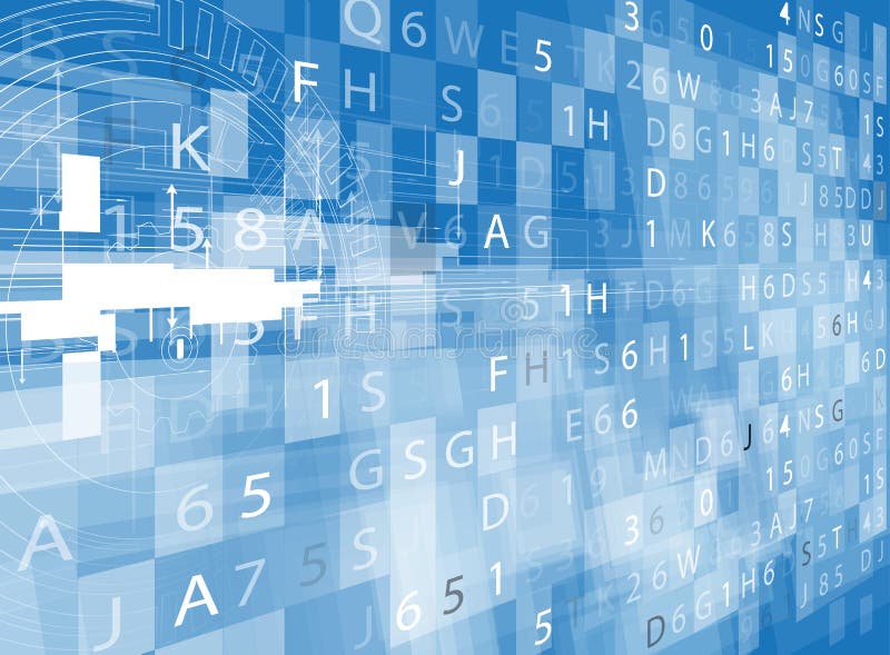 Abstracte Technologiezaken & Ontwikkeling Als Achtergrond Vector ...