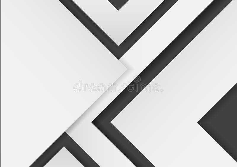 03 Zwart-witte Pijlen Op Zwarte Achtergrond Met Document Kunstvarkenskot Vector Illustratie ...