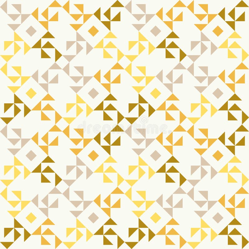 Abstract Geometric Triangle Seamless Pattern Stock Vector ...