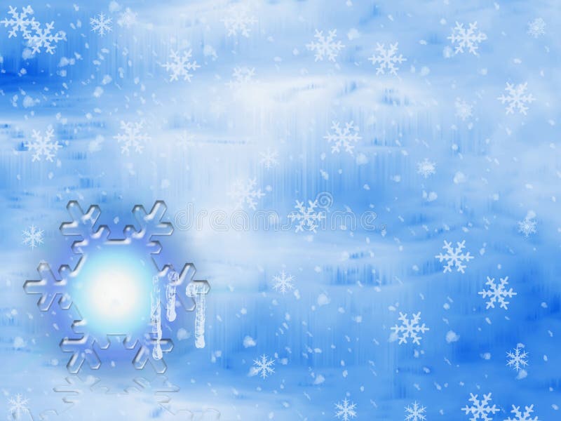 Abstraction As a Dark Blue Cold Background Stock Illustration ...