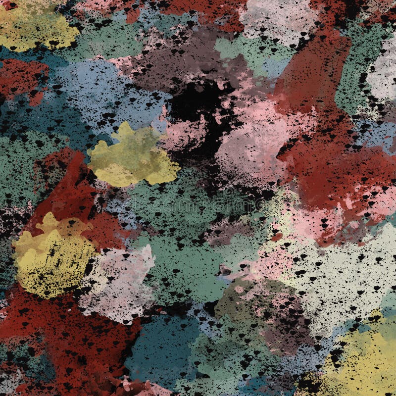 Abstraction As an Object in Art Stock Illustration - Illustration of ...