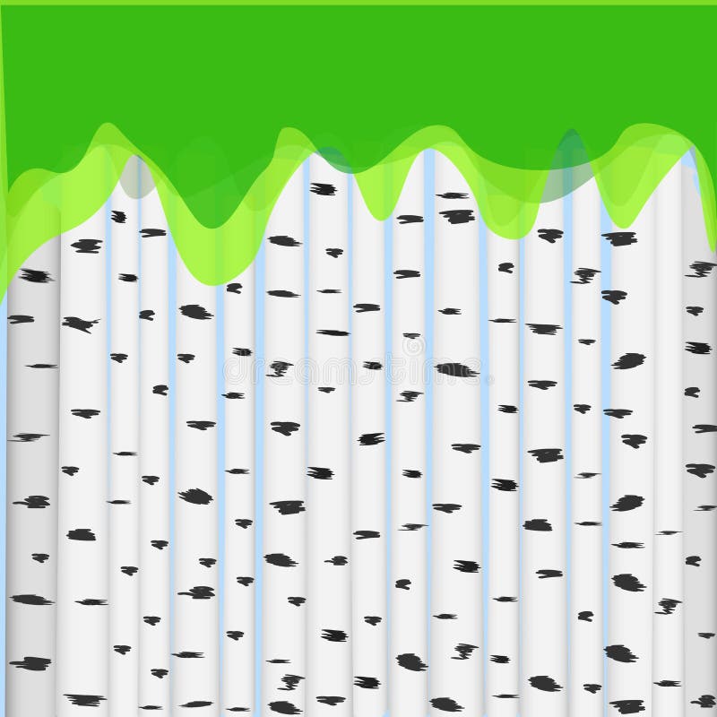 Abstraction. Birch Grove stock vector. Illustration of natural - 269770020