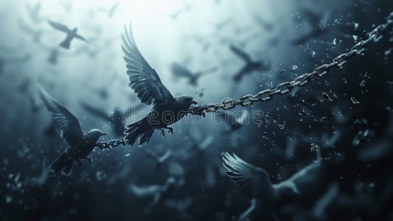 An Abstraction of Birds Flying and Broken Chains - on the Wings of ...