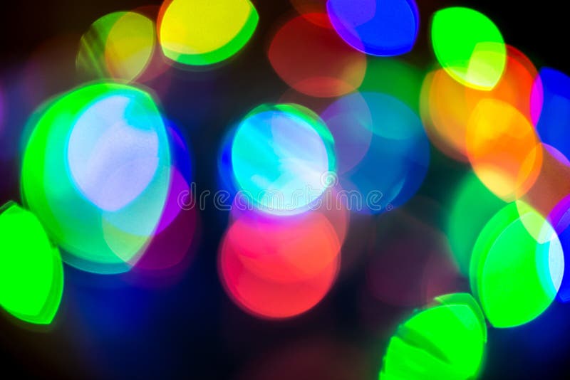 Abstraction, Bokeh Color Light Stock Image - Image of decoration ...