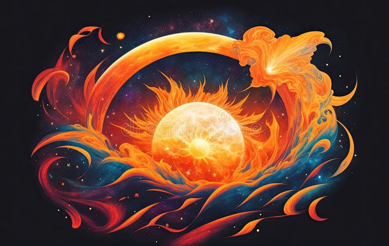 Fire Spinning Drawing Stock Illustrations – 64 Fire Spinning Drawing ...