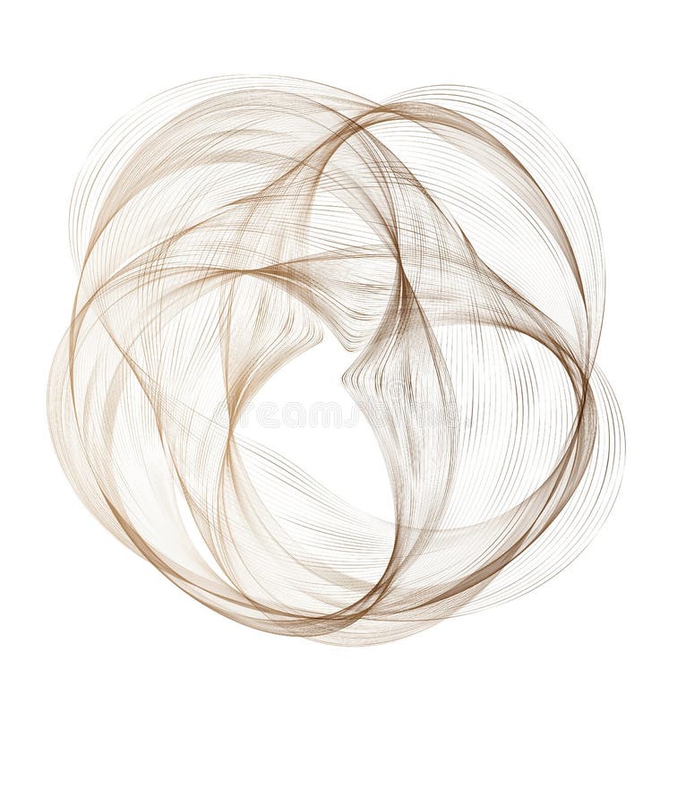 Abstraction Circles and Sphere. Wave Pattern. the Texture of the Spiral ...