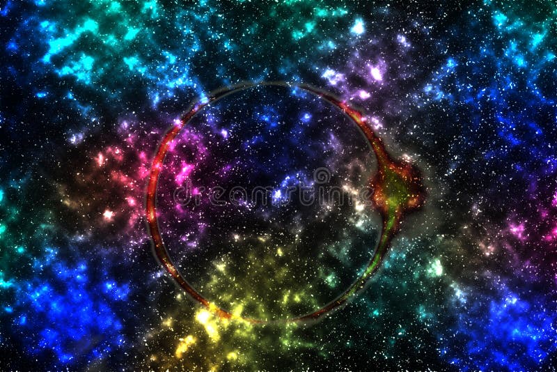 Abstraction Colorful Painting, Fine Backgrounds Stock Illustration ...