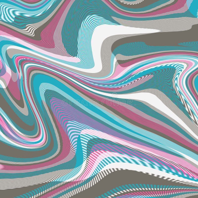 Abstraction. Multi-colored Lines. Background. Marble Ink. Wallpaper ...