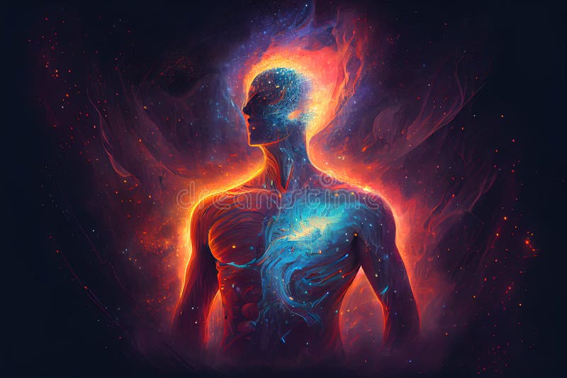 Abstraction Extraterrestrial Intelligence.body of Prometheus Stock ...