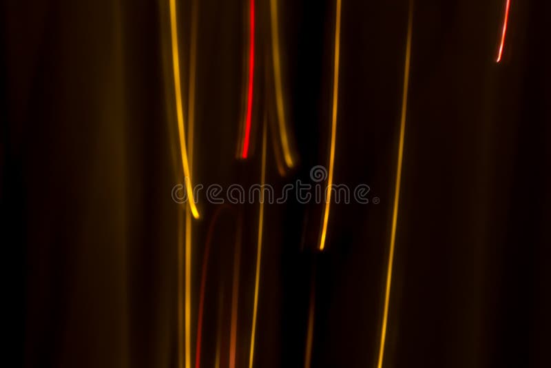 Abstraction, Frozen in Time, Multi-colored Rays Falling from Top To ...