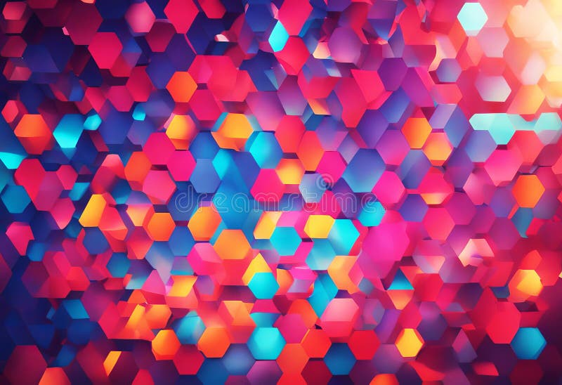 Abstraction Image Colorful Texture Uneven Abstract Pattern Polygon ...