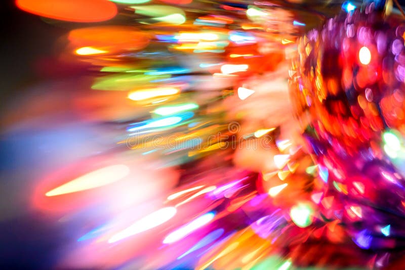 Abstraction Lights Dark Background Side of the Universe Stock Photo ...